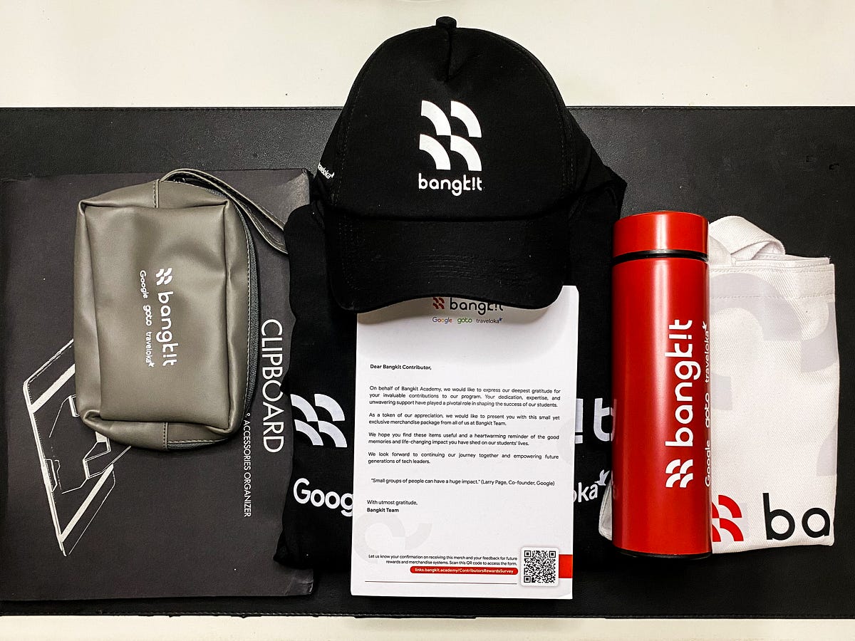 Bangkit 2023 H1 Contributor Merchandise Arrived! | by Dolly Aswin | Medium