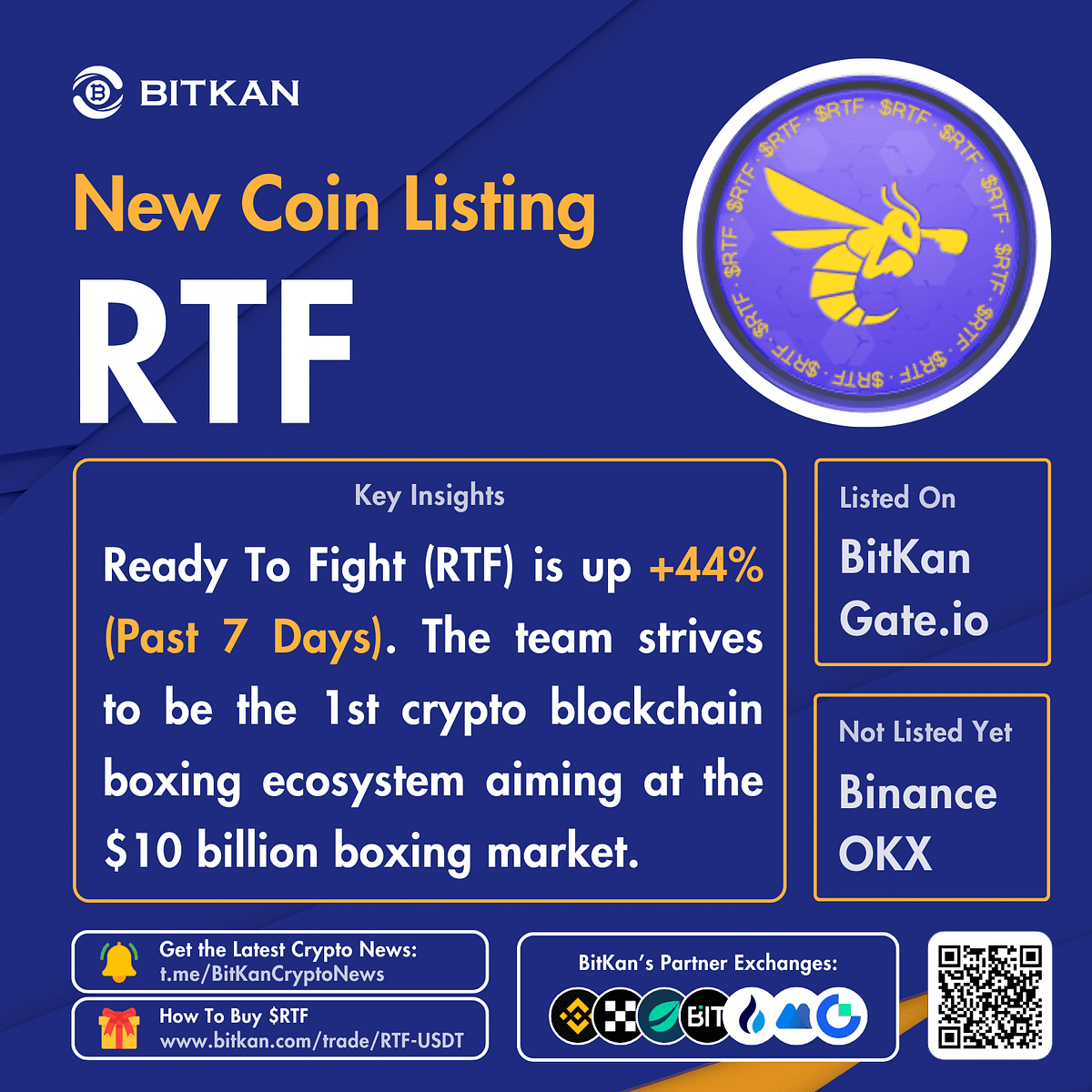 How To Buy Ready To Fight (RTF)— BitKan Crypto Broker Exchange | by ...