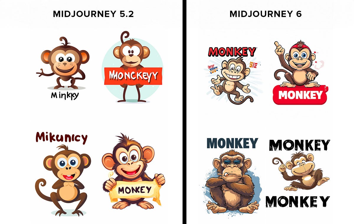 The best examples of how to generate text in Midjourney 6 Alpha. | by ...