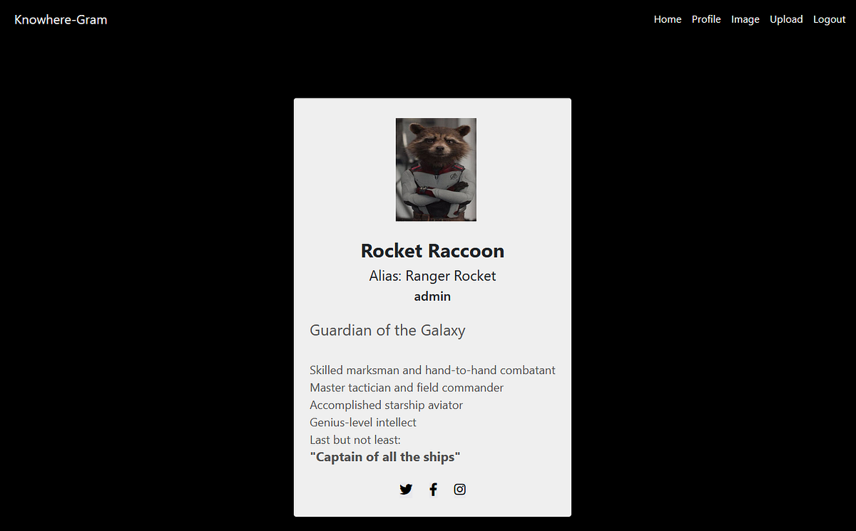 knowhere gram Challenge Writeup | Space Heroes CTF | by Ahmed Tamer | Medium