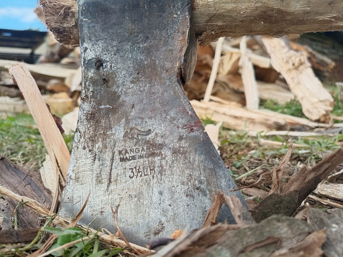 Breaking wood, the writer.. To a log, my father spoke to. As if a… | by ...