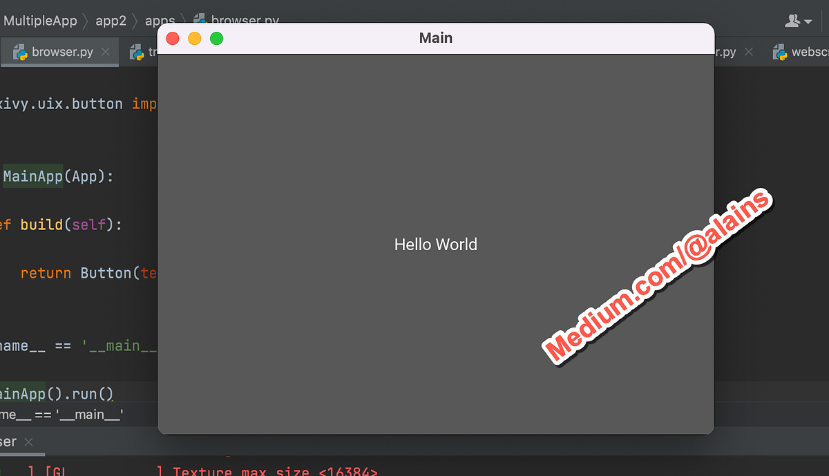 How to Build a Simple Cross platform Mobile App Using the Python ...