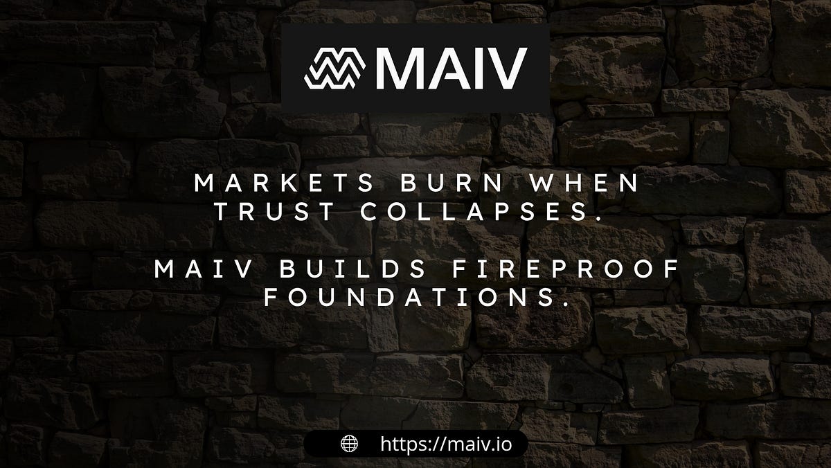 The Currency of Trust: Why MAIV Is Redefining Finance. | by Holla ...