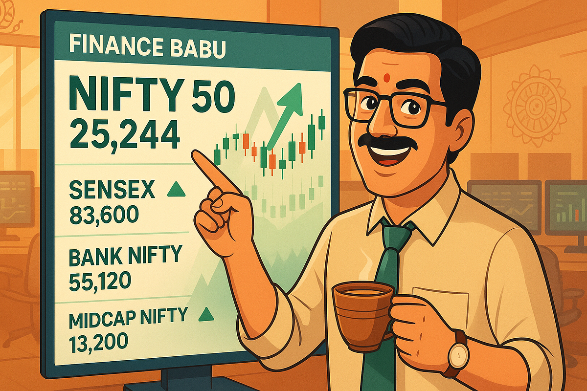 Nifty Hits 25,244! Midweek Rally Breakdown | Finance Babu | Medium