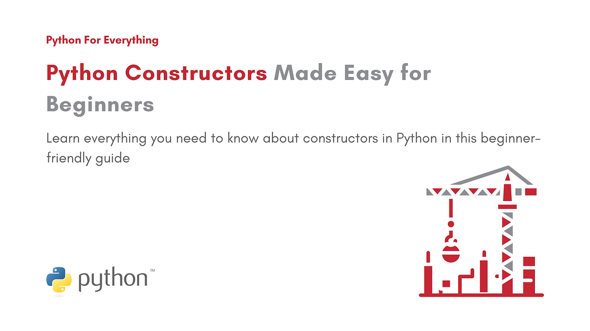 Constructors in Python | Python For Everything