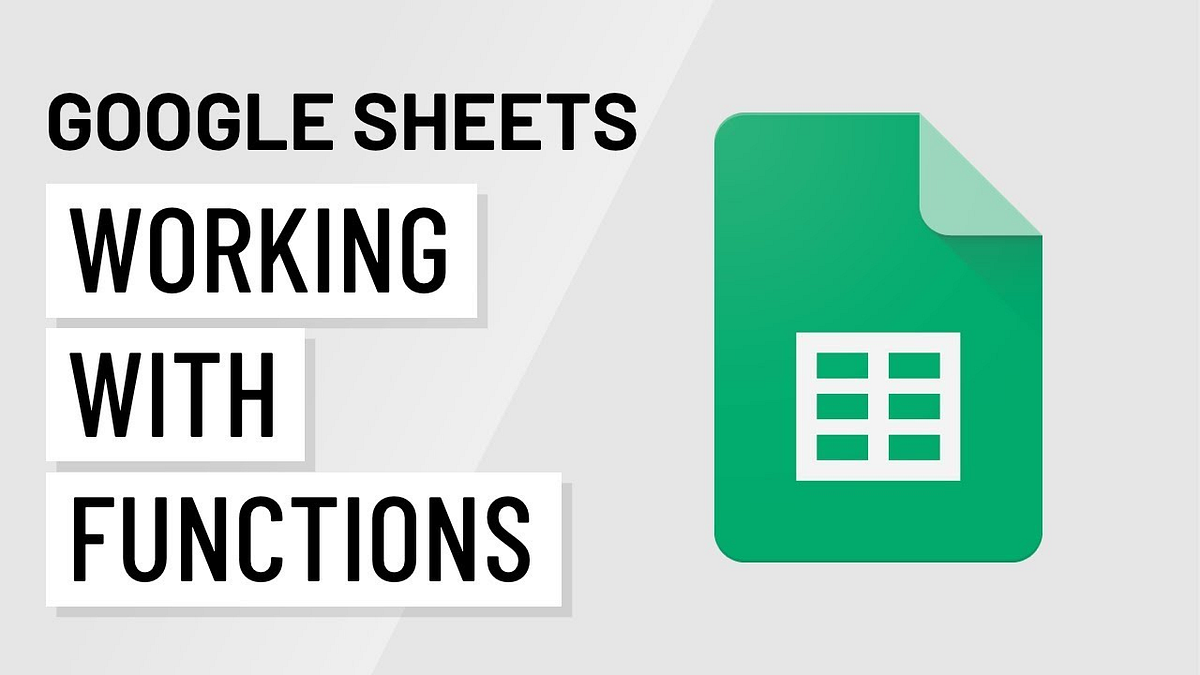 10 Advanced Formulas to Supercharge Your Google Spreadsheet Efficiency | by Dilip Kashyap ...