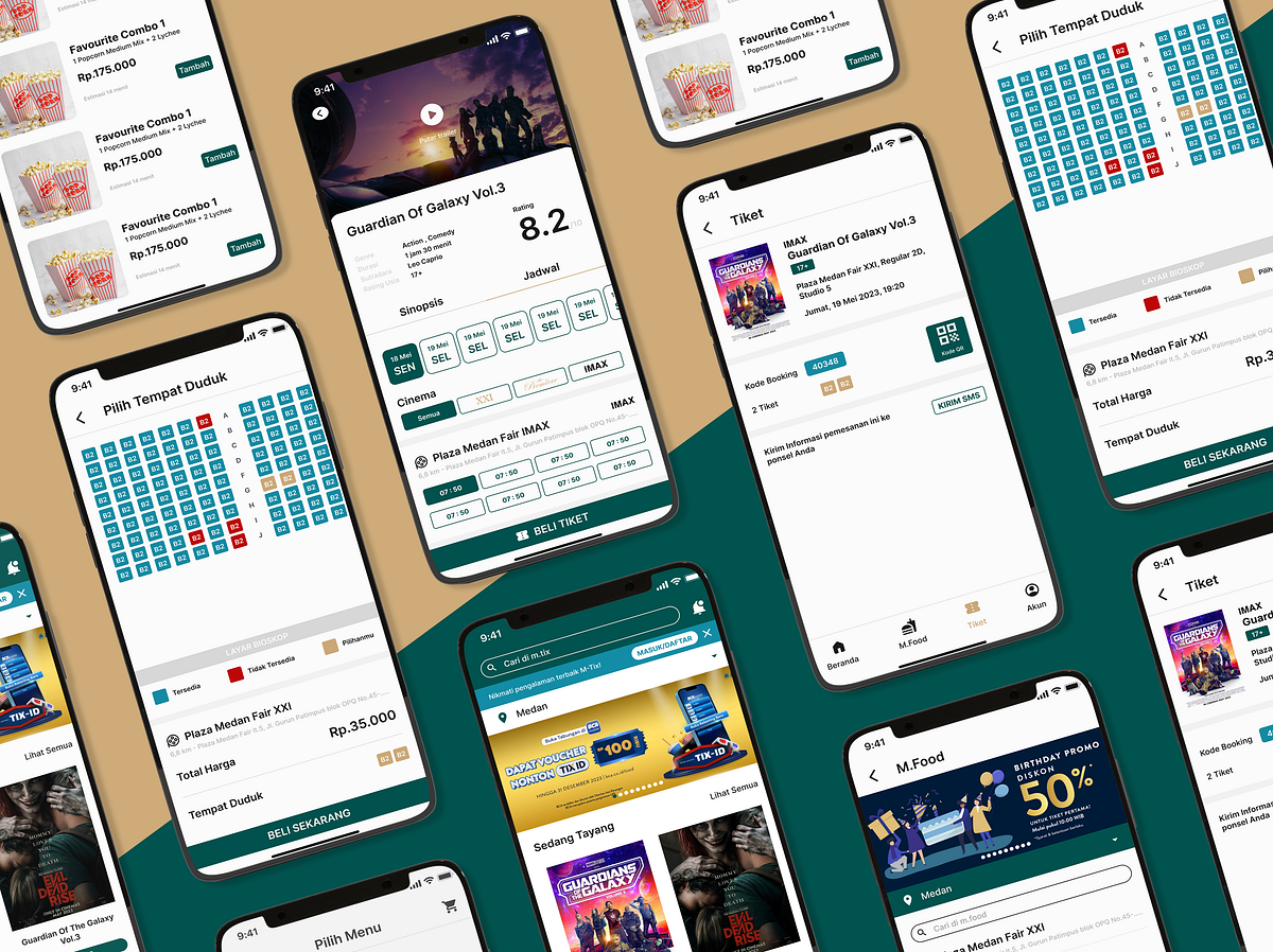Redesign Alur Pemesanan dan Pembayaran di Aplikasi M-Tix — UX Case ...