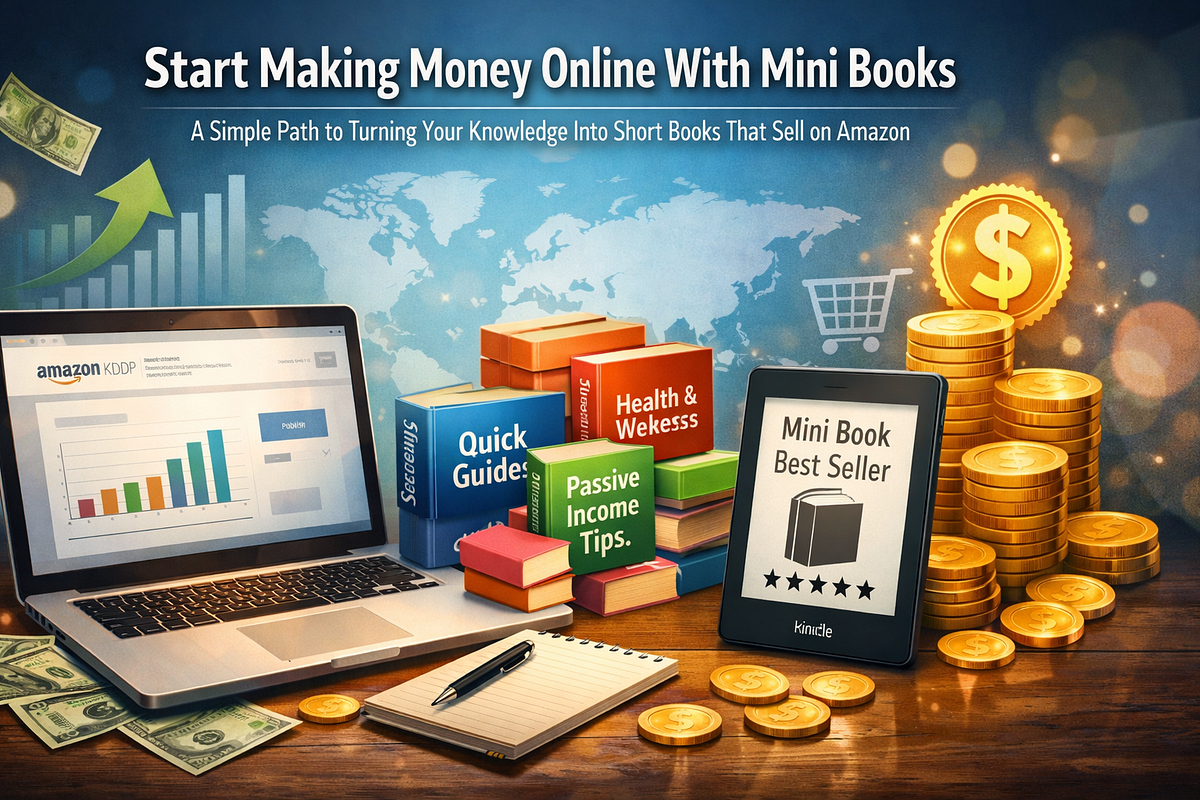 Start Making Money Online With Mini Books | by J.R. HEIMBIGNER, AUTHOR ...