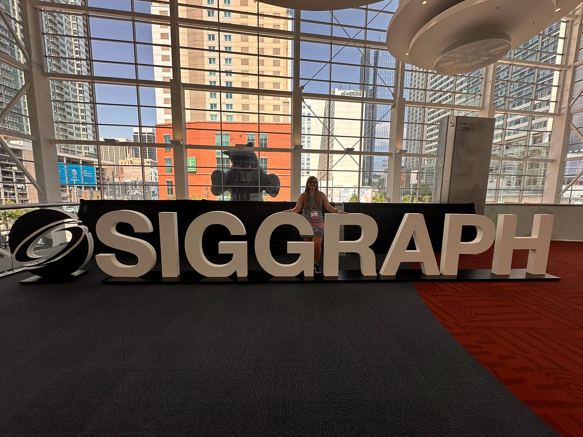SIGGRAPH Denver 2024. I’m thrilled to be writing my… | by Laurendescher | Aug, 2024 | Medium
