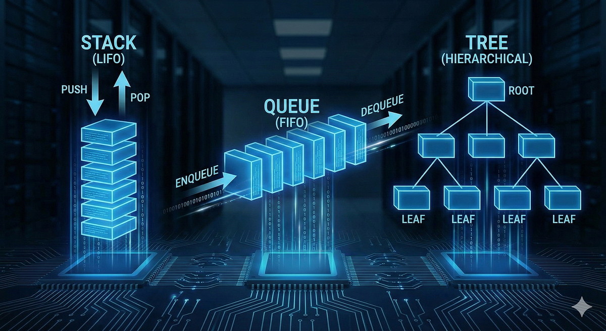 Bilgisayar Mühendisliğinin Temel Taşları: Stack, Queue ve Tree Mimarisi ...