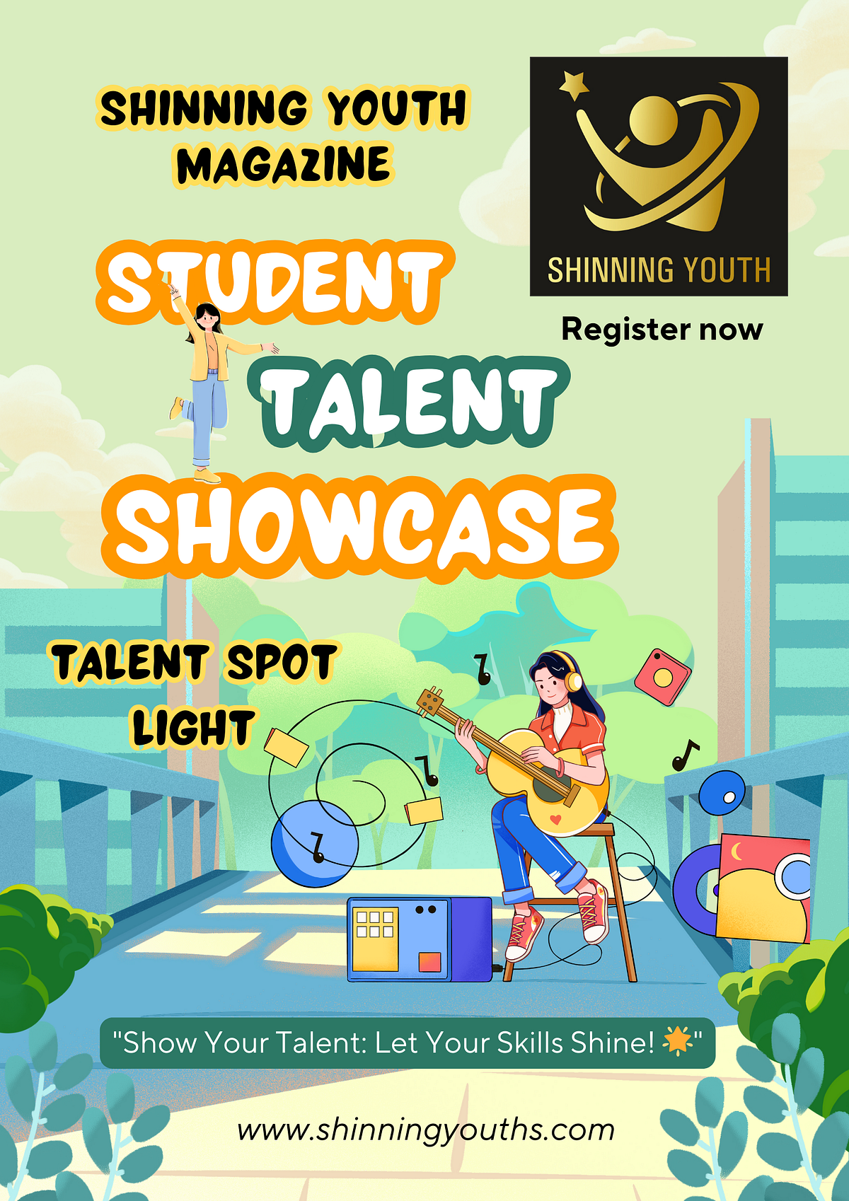 Music Talent Show in Shinning Youths Magazine. - Shinning Youth ...