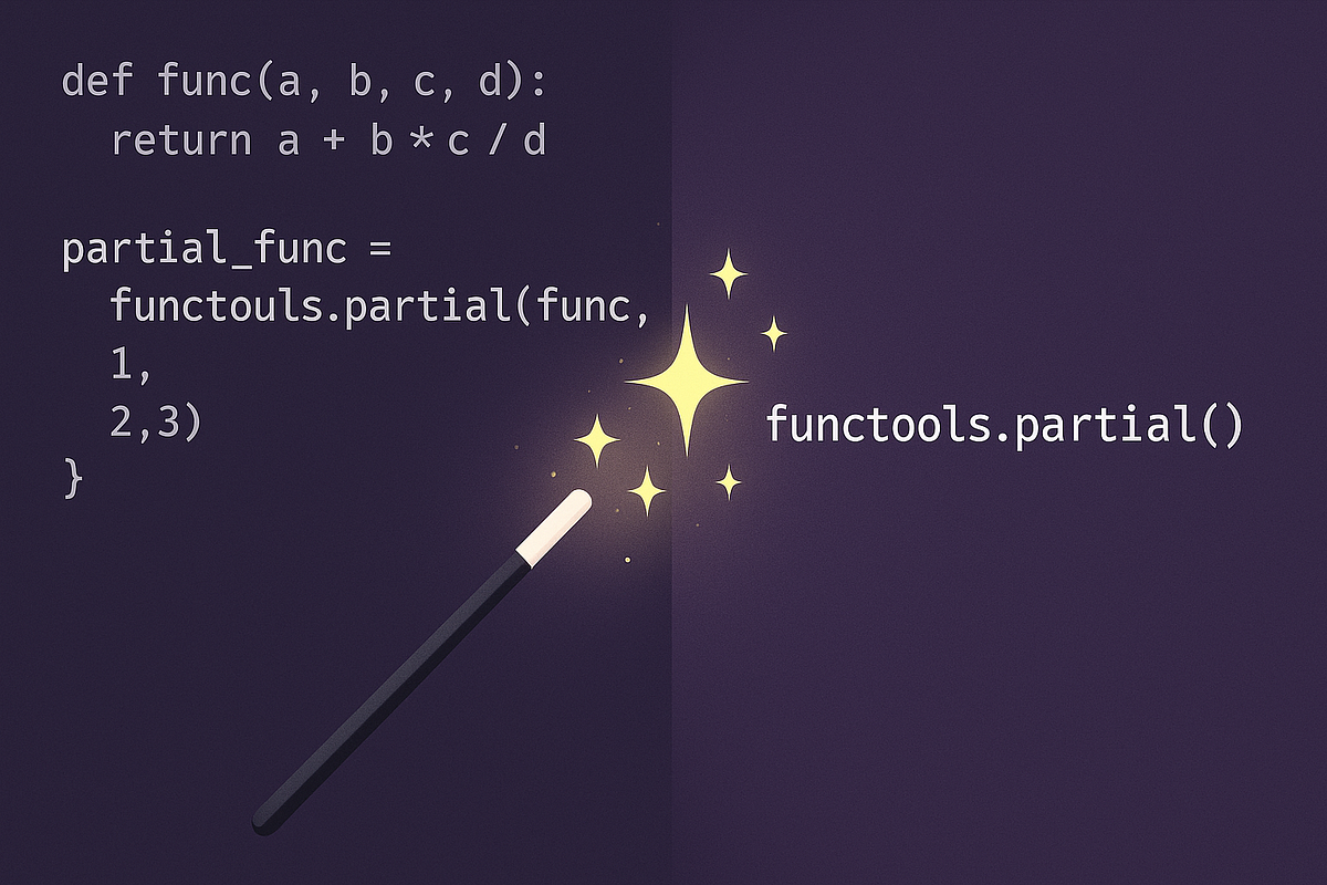 97% of Python Projects Could Be Cleaner With functools.partial() | by SQL Mentor | Jul, 2025 ...