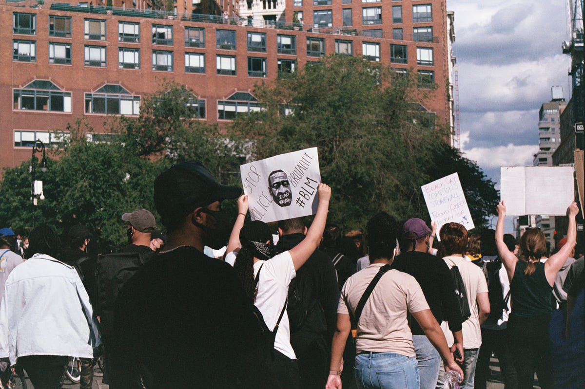 BLM, 2020. May 29 at 1:10: JUSTICE | by Anaïs | Medium