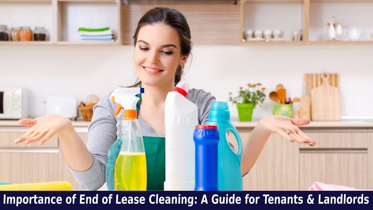 Importance of End of Lease Cleaning: A Guide for Tenants & Landlords ...