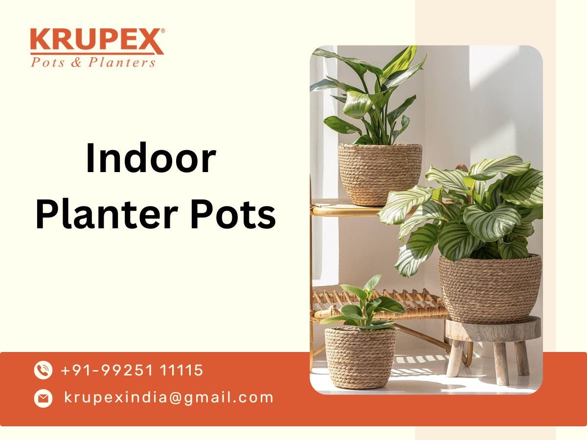 Transform Your Space with Indoor Planter Pots from KrupexIndia | by Krupex India | Jun, 2024 ...