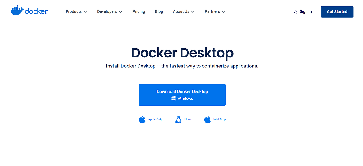 Setting Up Docker on Windows: A Step-by-Step Guide | by Amarjeet Aryan ...