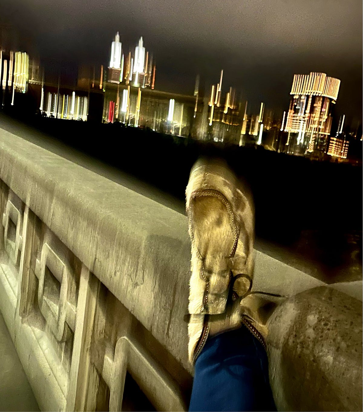 Reindeer Boots on the Monroe Street Bridge | by Tara Lee | Medium