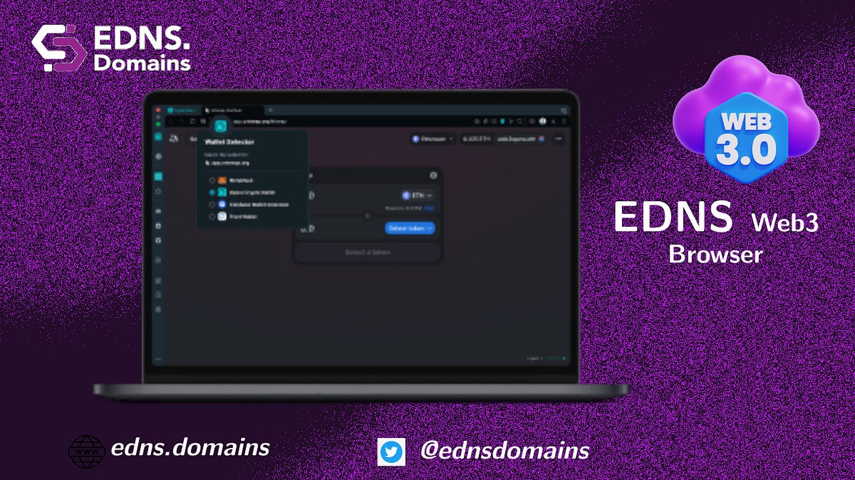 Introducing the EDNS Web3 Browser: Unlocking the Full Potential of the Decentralized Web | by ...