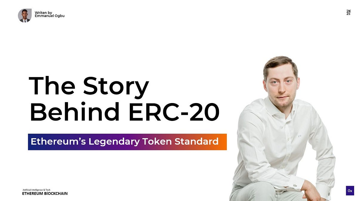 The Story Behind ERC-20: Ethereum’s Legendary Token Standard | by ...