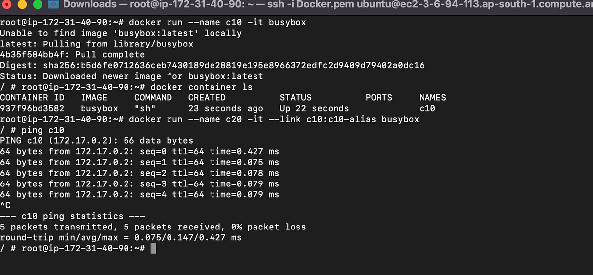 Multi-container architecture using Docker | by Vrushabh Biradar | Medium