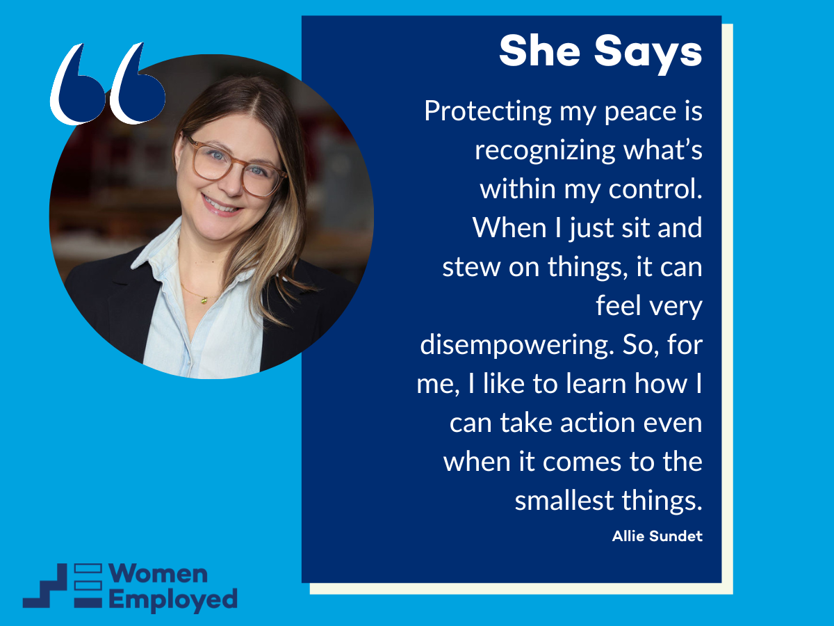 “She Says” with Allie Sundet. You know… We’re never too old to learn ...