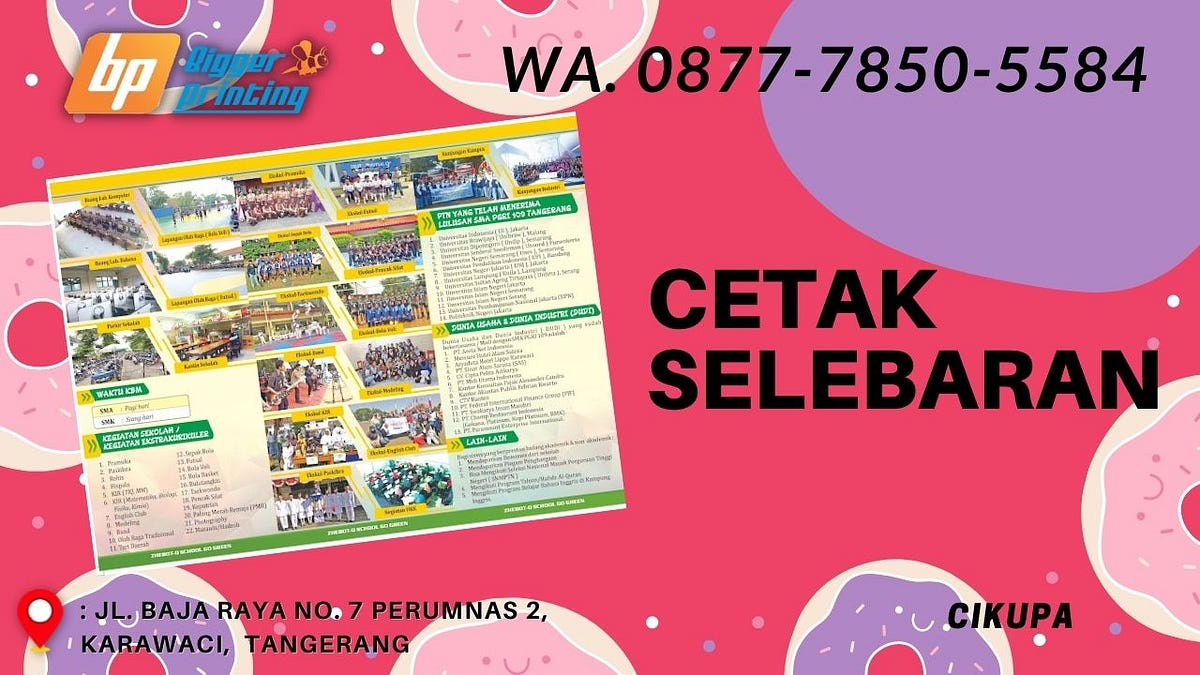 EXPRESS, Wa./Call. 0877–7850–5584, Cetak Selebaran di Cikupa ...