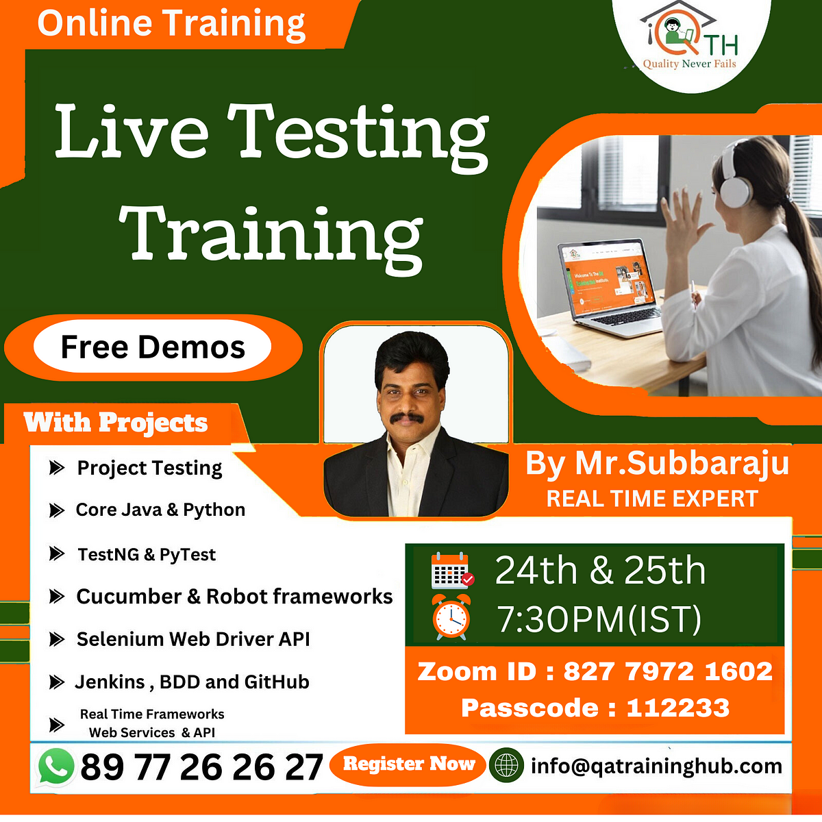 Selenium Testing Online Training Here We Elaborate On The Selenium Web… By Qatraininghub