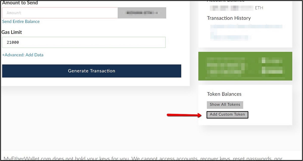 How to see Indorse IND Token Balance in your MyEtherWallet | by Avad | Indorse