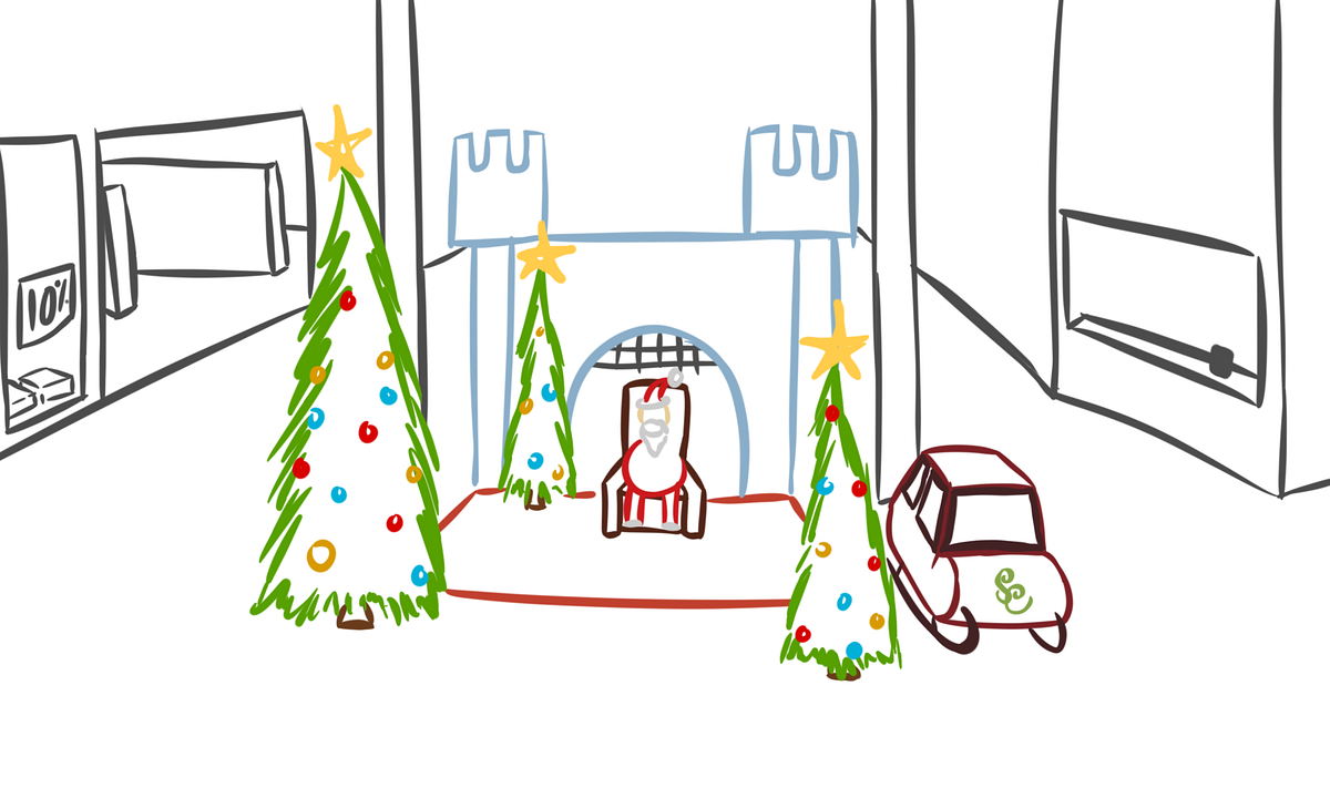 The Mall Santa. A short story from a Christmas future… | by Jacob Star ...