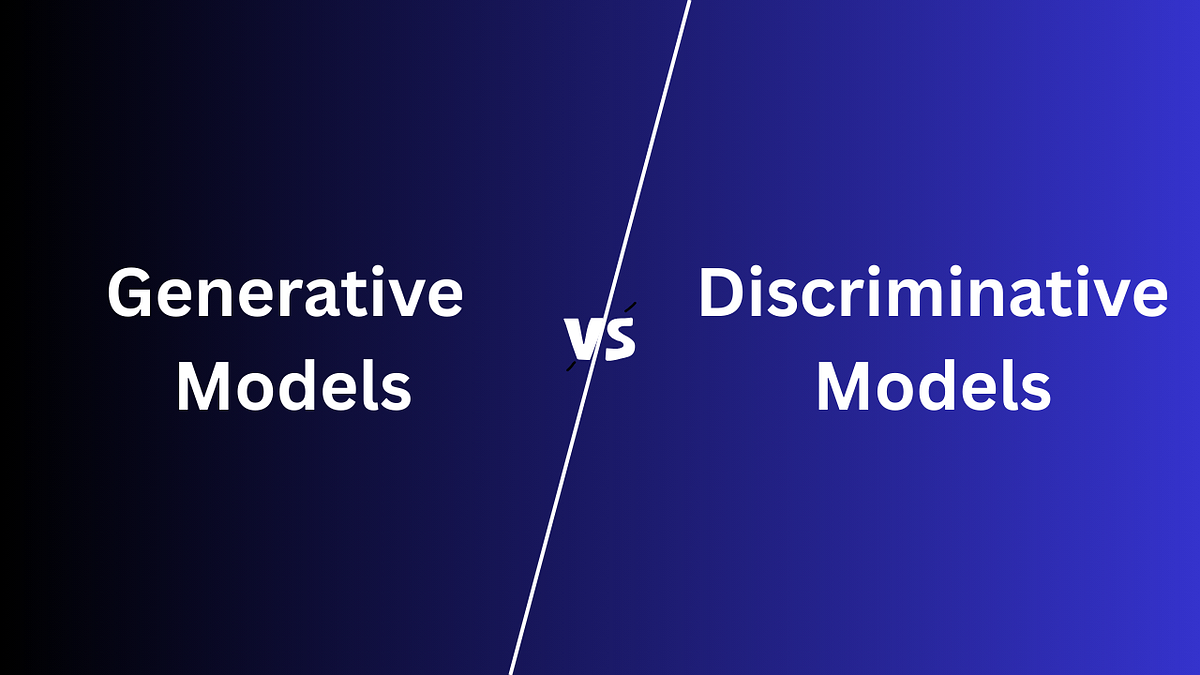 Generative vs Discriminative Models: A Deep Dive into Machine Learning Paradigms | by Emily ...