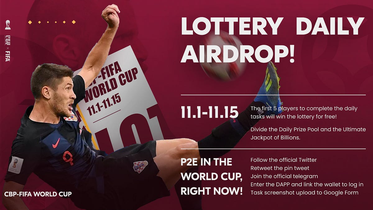 Airdrop! Get The Lottery For Free - CBP - Medium