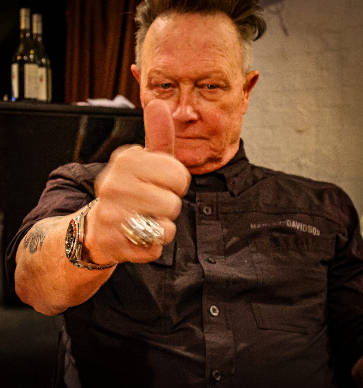 Robert Patrick Inspired By Estevan Oriol LA Fingers Australian Tour ...