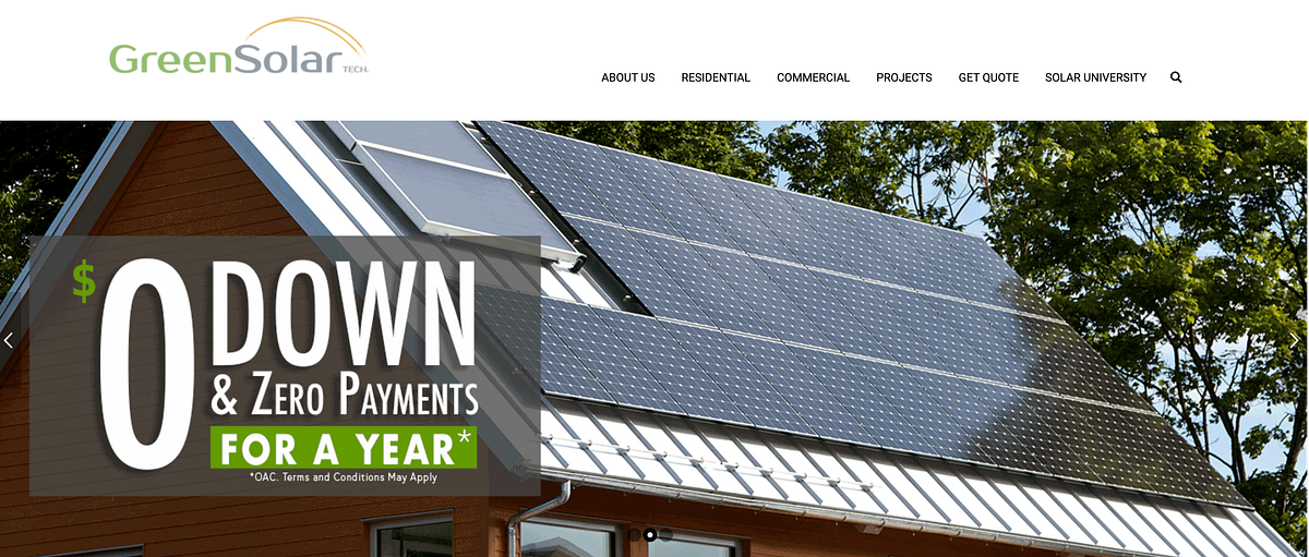 Review of Green Solar Technologies: Services, Pricing, and Location ...