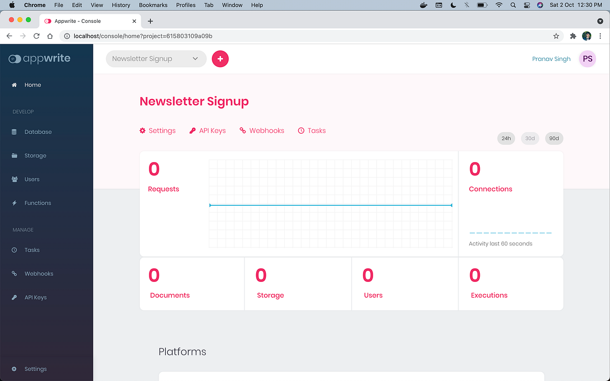 Newsletter Form Application with Appwrite and React | by Pranav Singh ...