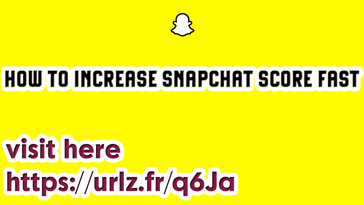 How to add Snapchat score fast without opening app | by Tryssoandy ...