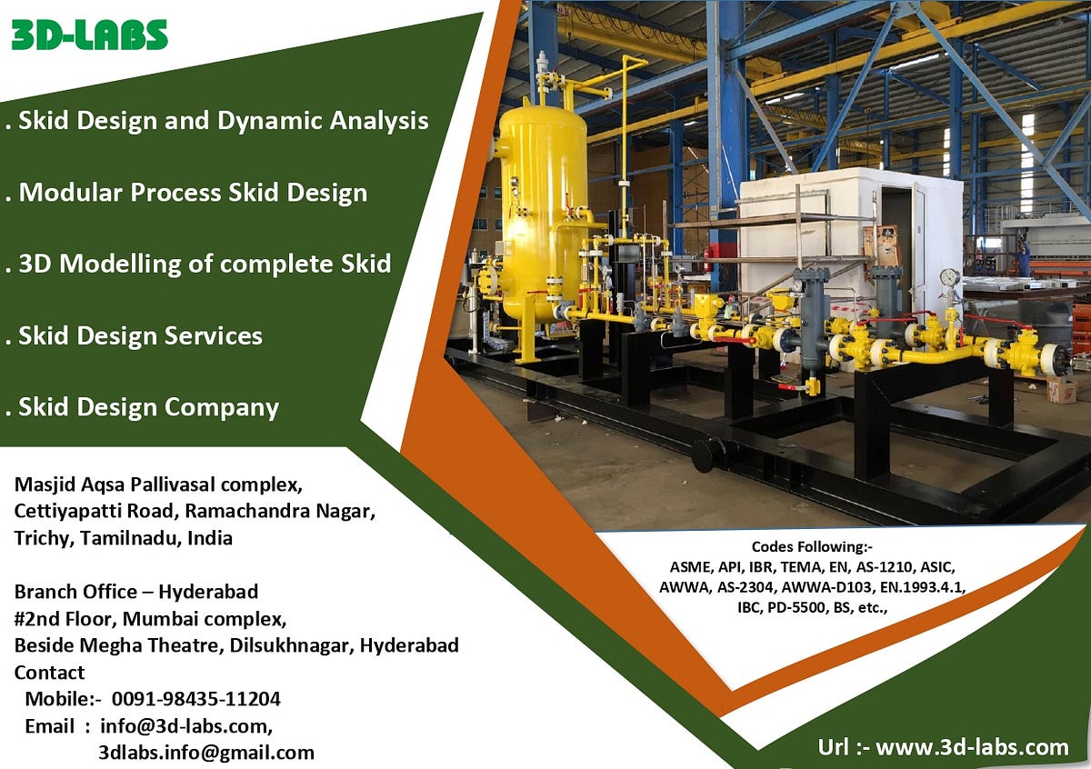 Skid Design and Dynamic Analysis - abdul khader - Medium