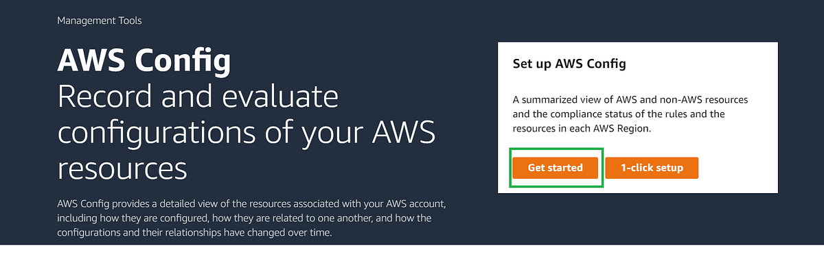 AWS Config — Part 1 : Getting Started | by sonam chaudhary | Medium