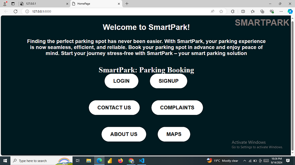 SmartPark-An online parking booking system | by Evans Mukonyole | Sep, 2024 | Medium