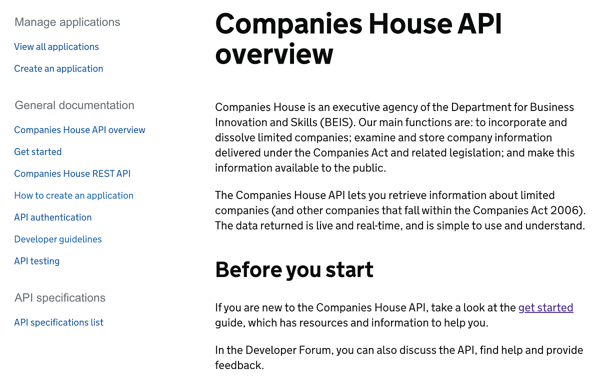 How to use Companies House UK API (Golang) | by Vladimir Golskiy | Medium