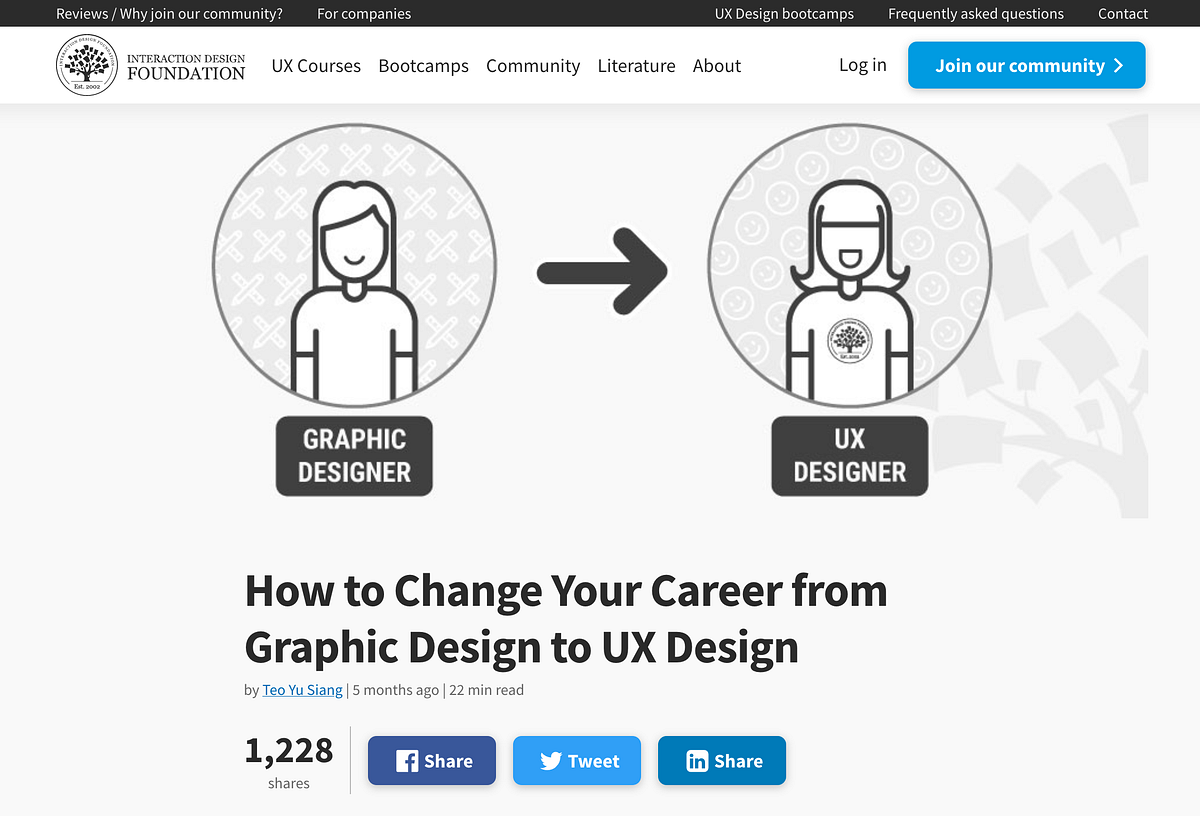 Learning UX Design with the Interaction Design Foundation — a review ...