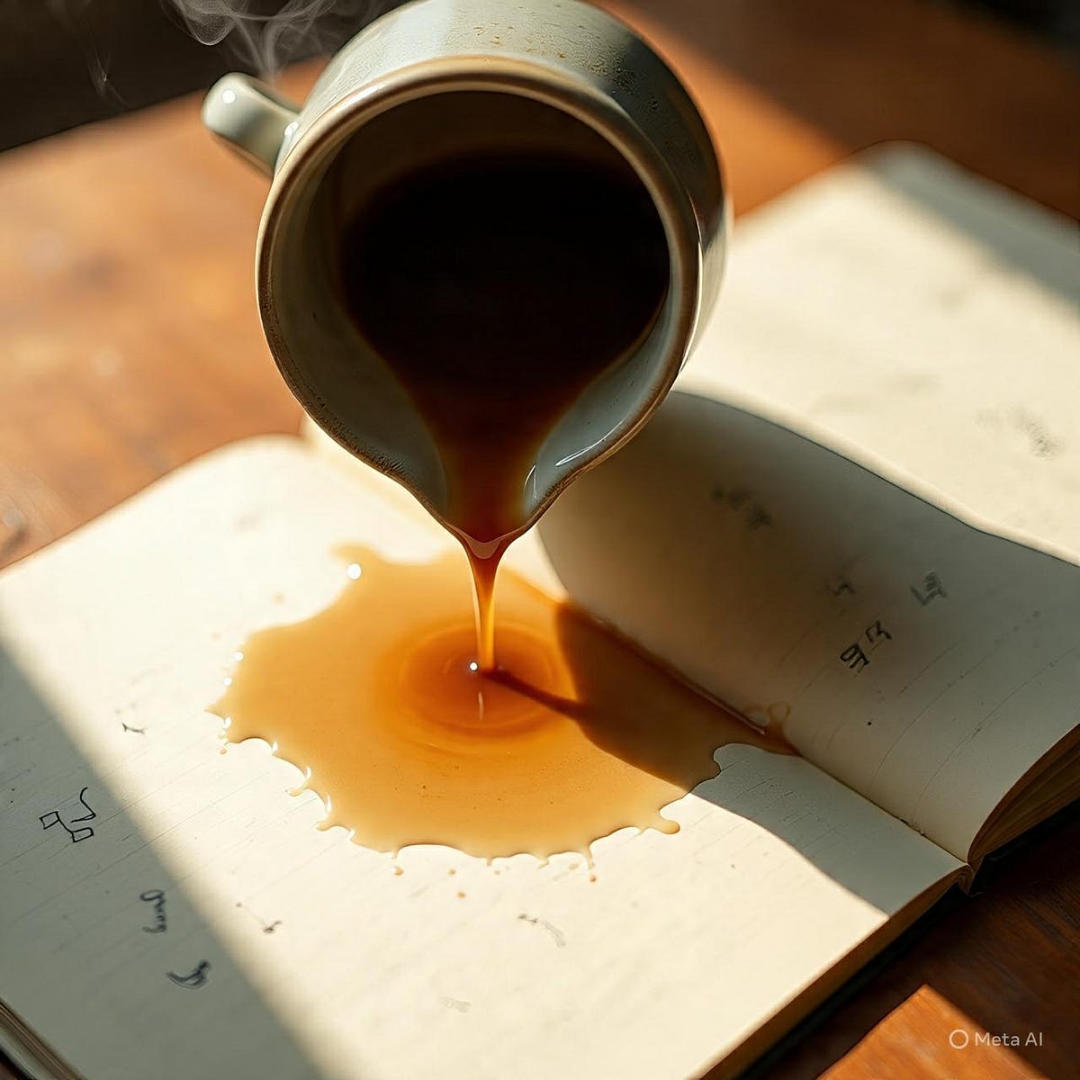 When Coffee Spilled On My Notes, Clarity Appeared | Write A Catalyst