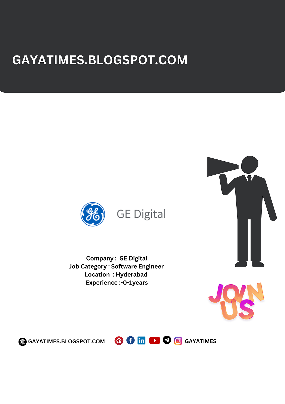 GE Digital Hiring Software Engineer Bachelor’s Degree in Computer ...