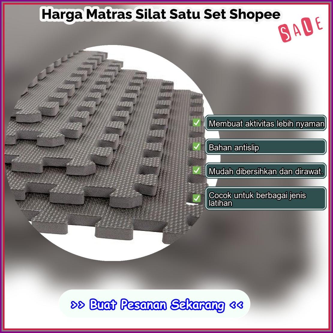 Harga Matras Silat Satu Set Shopee - Matras Puzzle Tebal - Medium