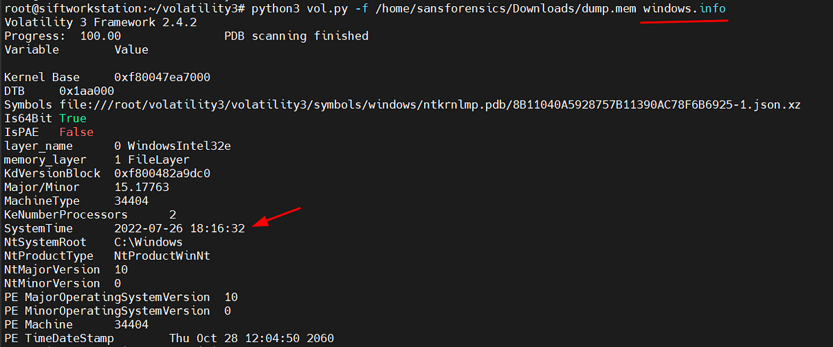 LetsDefend challenge Memory Analysis writeup | by Md. Mahim Bin Firoj ...