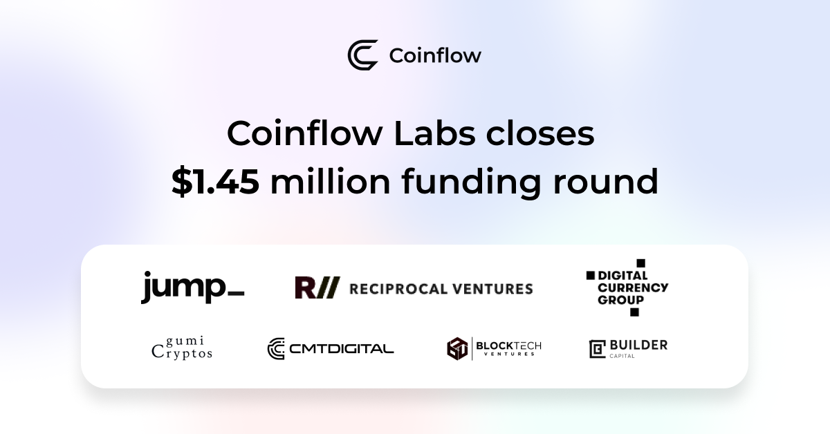 Web3 Payment Infrastructure Solutions Provider Coinflow Labs Raises $1.45M to Expand Web3 ...