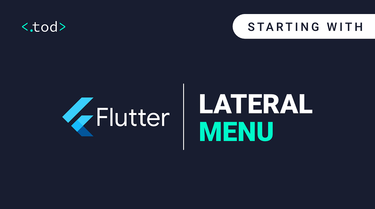 Starting with Flutter: Lateral Menu | by Enrico Ori | TheOtherDev/s ...