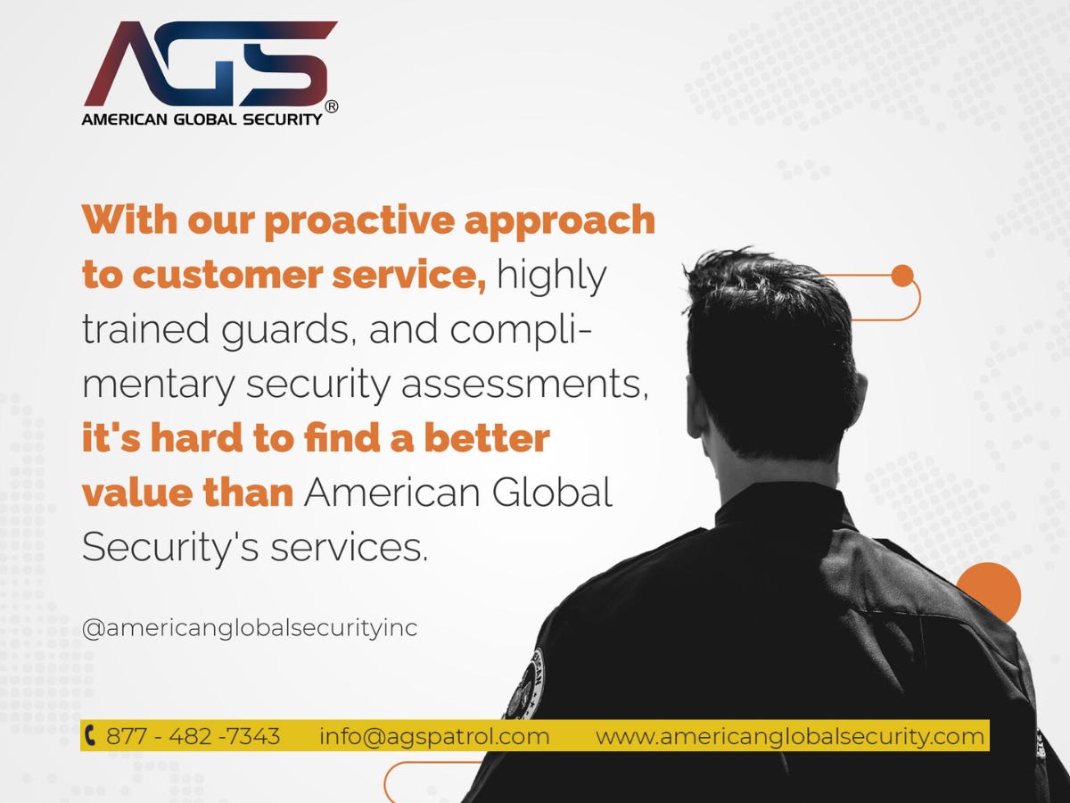 Security Guard Services: American Global Security | by American Global ...