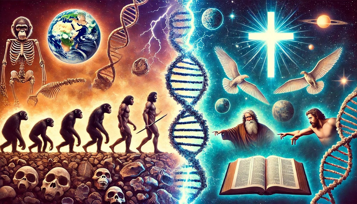 Evolution Vs God. Can both be right? | by PinkHatHacker | The Thought ...
