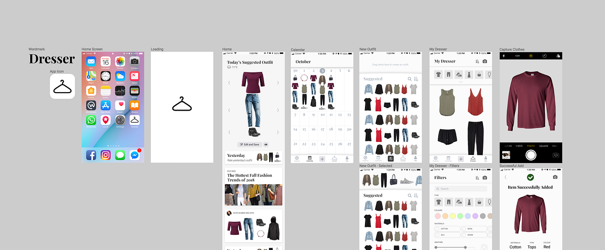 Design challenge: clothing inventory application | by Stanley Huang ...