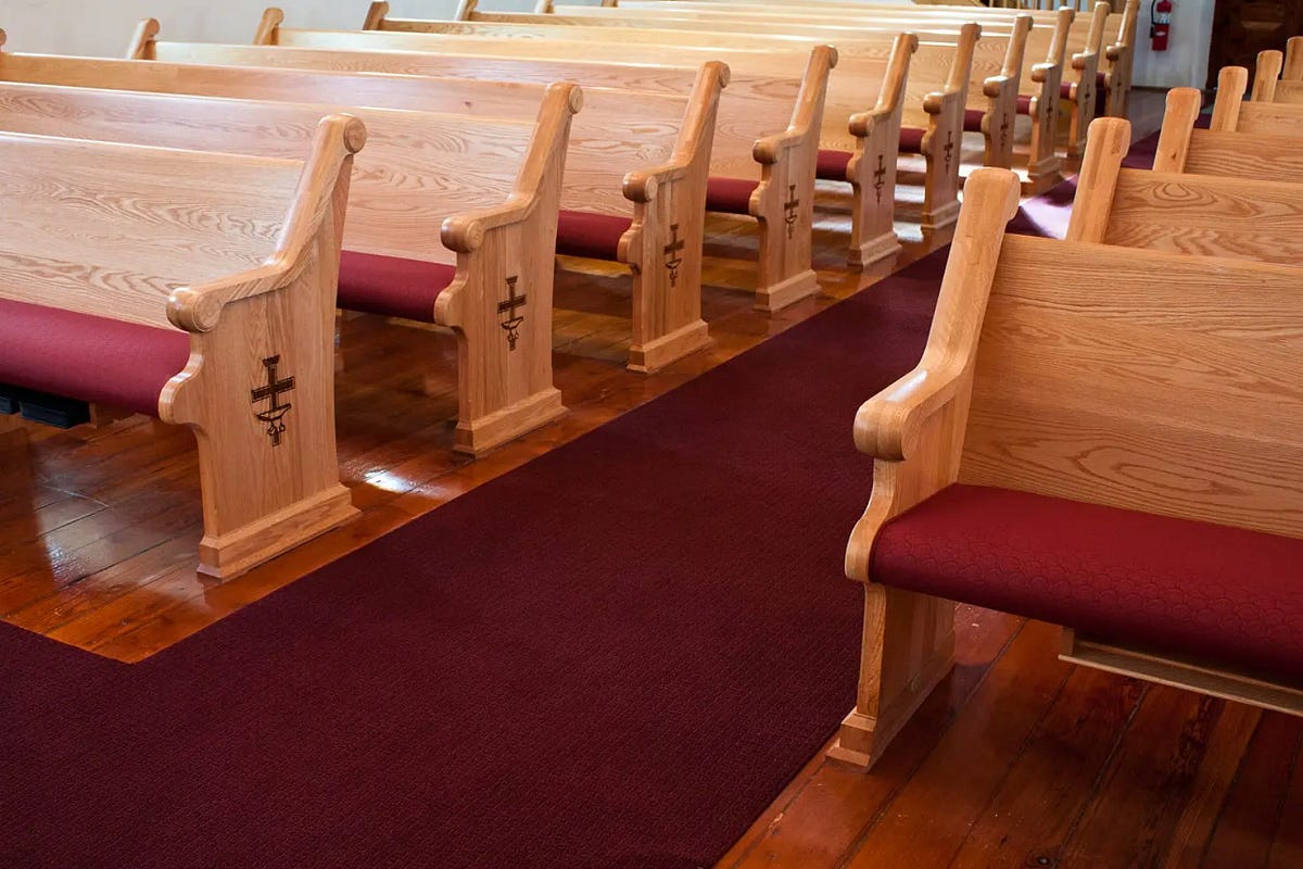 An Atheist Pew Salesman. A short-short story | by Marty Nemko | Medium